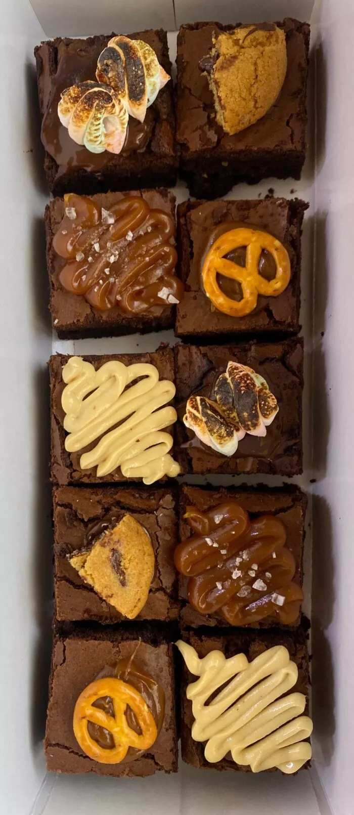 Brownies mini box 10pcs - Fornalia